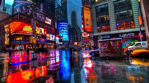 Rainy City Wallpapers 4k Hd Backgrounds On Wallpaperbat