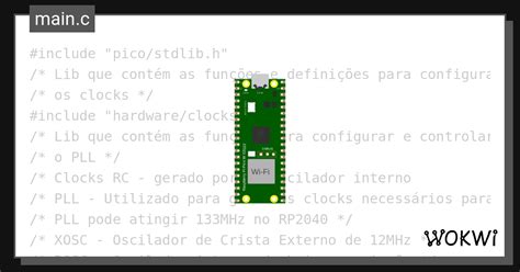 Pi Pico Clock E Temporizador Wokwi ESP32 STM32 Arduino Simulator