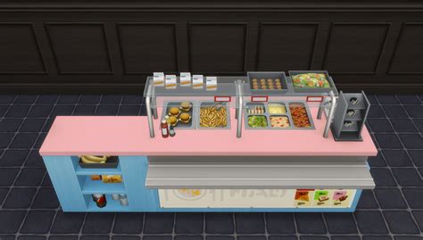 mod the sims sims 4 high school years shorter cafeteria without