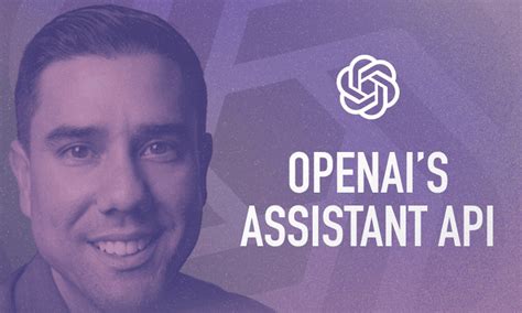 Free Course Learn Openais Assistant Api From Scrimba Class Central