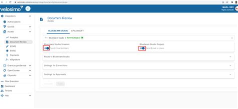 Configure Accela Bluebeam Studio