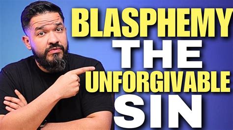 “Biblical PROOF” You haven’t Committed BLASPHEMY‼️ - YouTube
