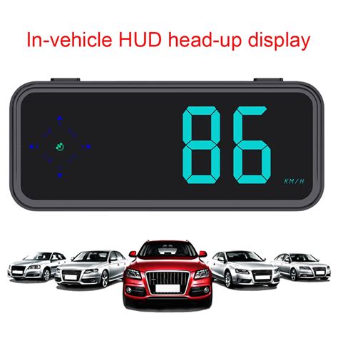 Автомобильный проекционный дисплей с компасом Plug and Play, GPS ...