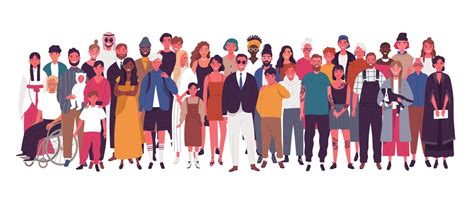 Diverse People Vector Images Over 78000