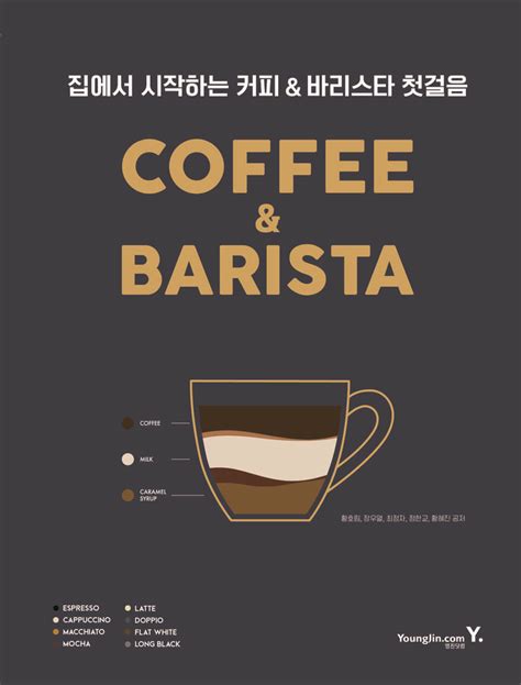 커피 바리스타 첫걸음 커피 신간도서 바리스타