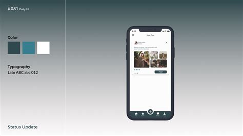 Daily Ui Challenge Status Update Day 81 On Behance
