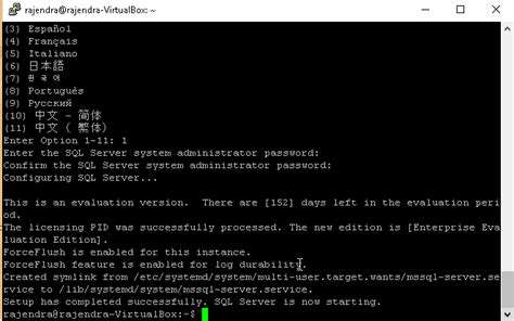 SQL Server Installation On Ubuntu Without A Docker Container