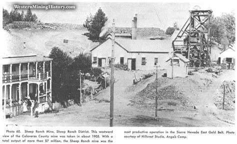 Sheep Ranch District Western Mining History