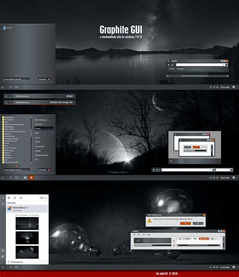 Graphite GUI By Adni18 On DeviantArt