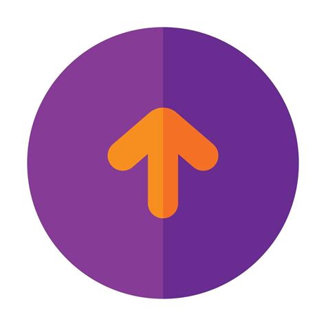 Arrow Up User Interface Icon Vector Art At Vecteezy
