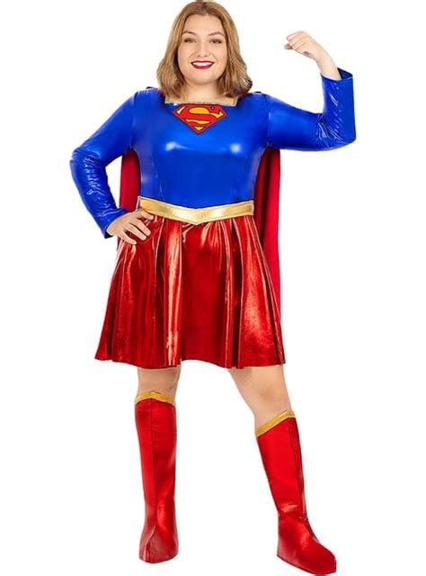 Sexy Supergirl Kostuum Voor Vrouwen Grote Maat De Coolste Funidelia