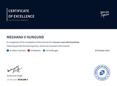 meghana hungund on linkedin cplusplus programming certification learning techskills scaler…