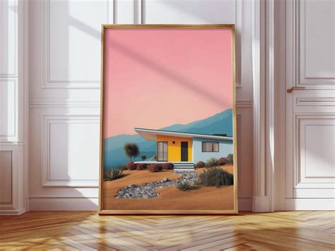 Kna Prints 1 Pc Poster La Hills Sset Mansion Hiroshi Nagai Inspired