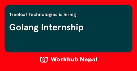 golang internship workhub nepal