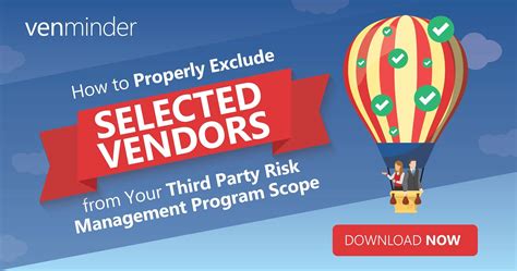 How To Exclude Vendors From Your Third Party Risk Management Scope