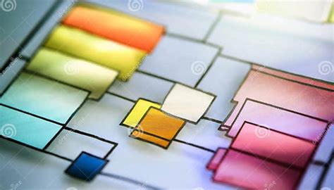 Flowchart Showing Various Steps Of A Process Representing Workflow Stages And Methodology