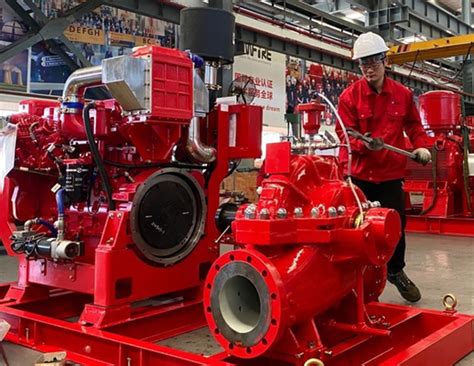 1500 Gpm Centrifugal Diesel Engine Driven Fire Pump Set For Pump And