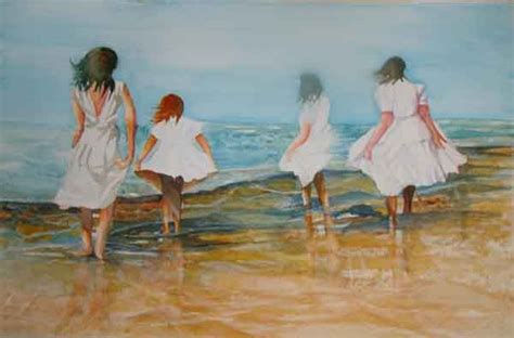 Guilliart 4 Girls On The Beach