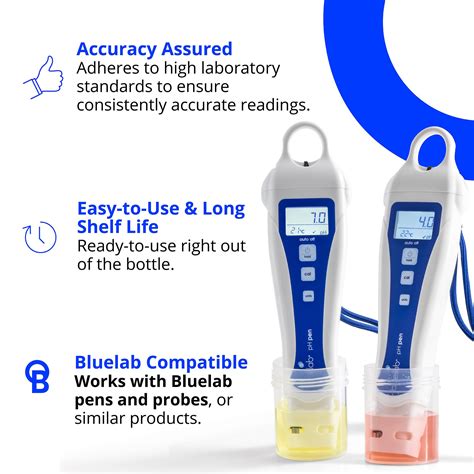 Snapklik.com : Bluelab pH 4.0 & 7.0 Calibration Solution Kit - pH Meter & pH Pen Calibration For ...