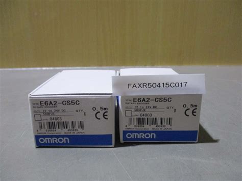 Yahoo オークション 新古 Omron Rotary Encoder E6a2 Cs5c 2セット F