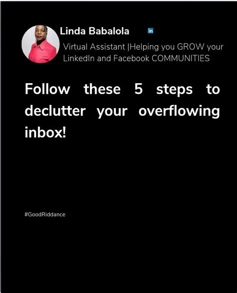 Linda Babalola On Linkedin Emailmanagement Productivity Inboxzero
