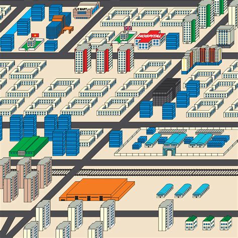 Улаанбаатар хотын газрын зураг 4 Images Behance