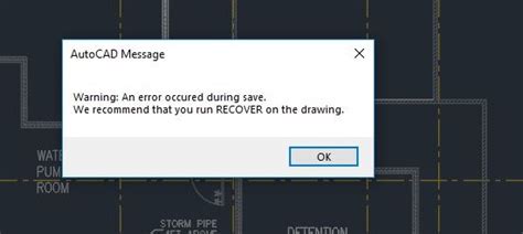 Solved Warning An Error Occurred During Save Autodesk Community
