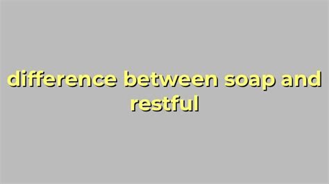 Difference Between Soap And Restful Sinaumedia