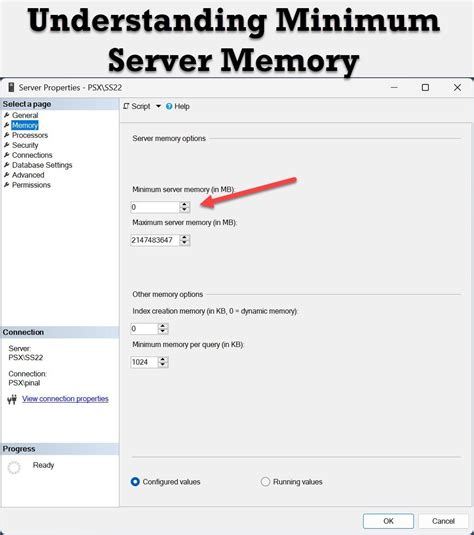 Sql Server Understanding Minimum Server Memory Sql Authority With Pinal Dave