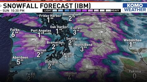 Western Washington Lowland Snow Forecast Coming Into Focus