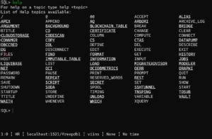 Oracle Sqlcl Easy Command Line Access To Your Database