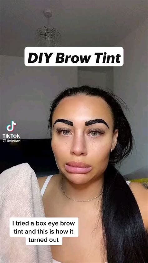 diy brow tint eyebrows diy beauty beauty tips and tricks brows on
