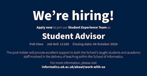 School Of Informatics University Of Edinburgh On Linkedin Vacancies