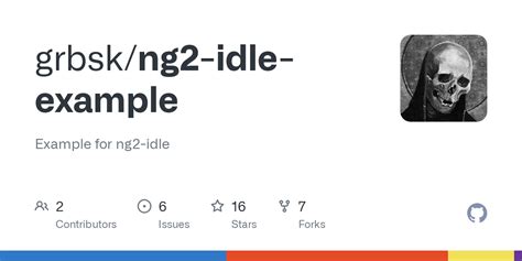 GitHub Grbsk Ng Idle Example Example For Ng Idle
