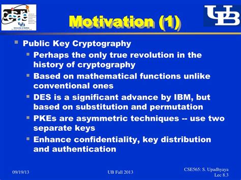 Ppt Cse565 Computer Security Lectures 8 9 Public Key Cryptography