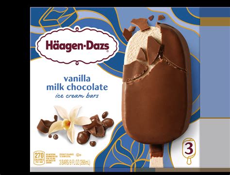 Vanilla Milk Chocolate Ice Cream Bar Häagen Dazs®