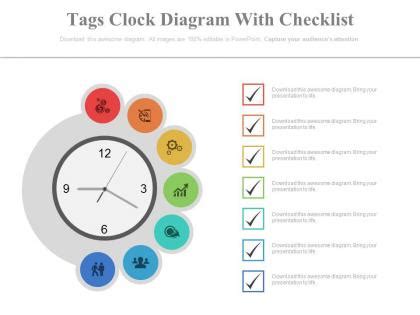 Clock Diagram SlideTeam
