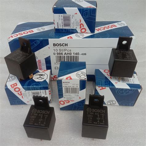 Jual Rilay Bosch 12v 30a 0 986 Ah0 140 4 Pin 100 Original Rilay Lampu