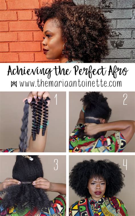 4 Steps To Achieving The Perfect Afro Using Royal Prerogative Curl Clips