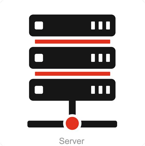Server And Data Icon Concept Vector Art At Vecteezy
