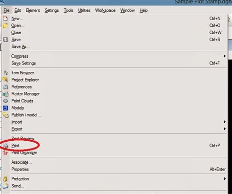 beginners cad guide guide how to put automatic plot stamp file