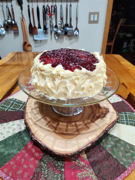 Raspberry Jam Cake Recipe