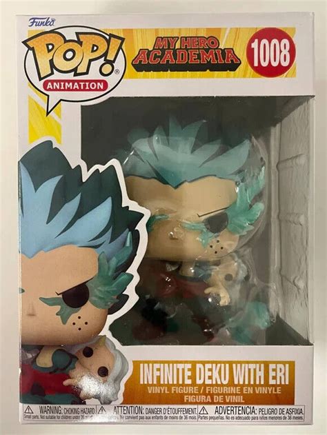 Funko Pop Infinite Deku With Eri 1008 My Hero Academia Etsy