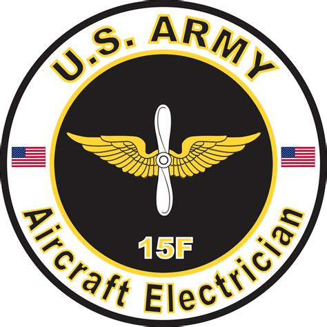 3 8 Inch U S Army Mos 15f Aircraft Electrician