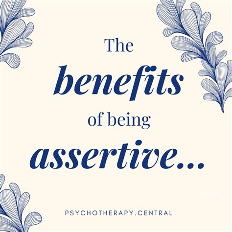Benefits Of Being Assertive Jennifer Nurick