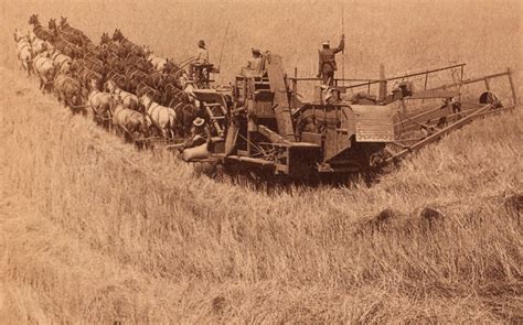 A Brief History Of The Combine Harvester Plant Planet