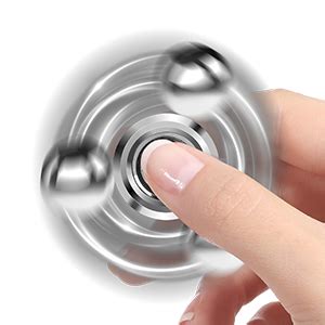 Aolcev Fidget Spinner Magnetic Orbit Ball Fidget Slider Toy 360