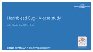 Heartbleed Bug A Case Study PPTX Operating Systems Computer Software And Applications