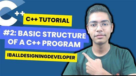 Basic Structure Of A C Program C Tutorials For Beginners 2 Youtube