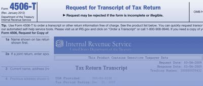 IRS Transcript Codes Errors And Status